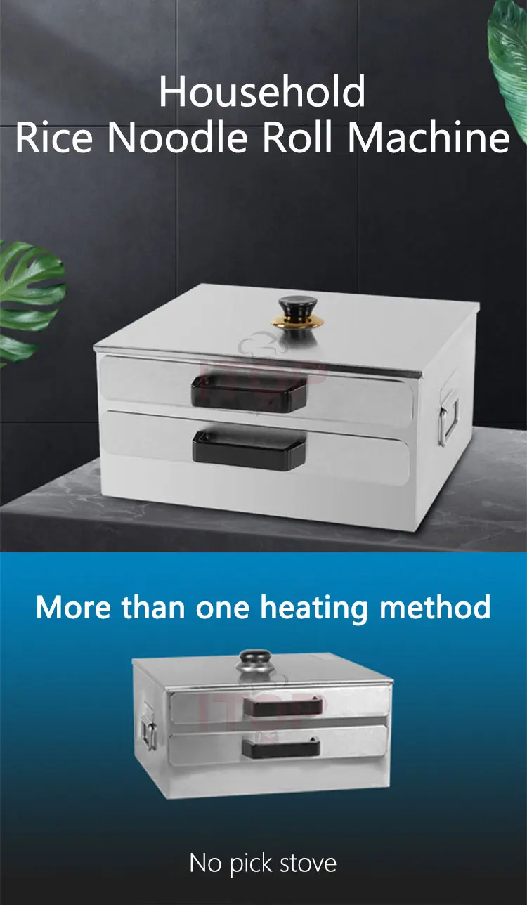 Commercial Food Steamer Rice Noodle Roll Machine Stainless Steel ...