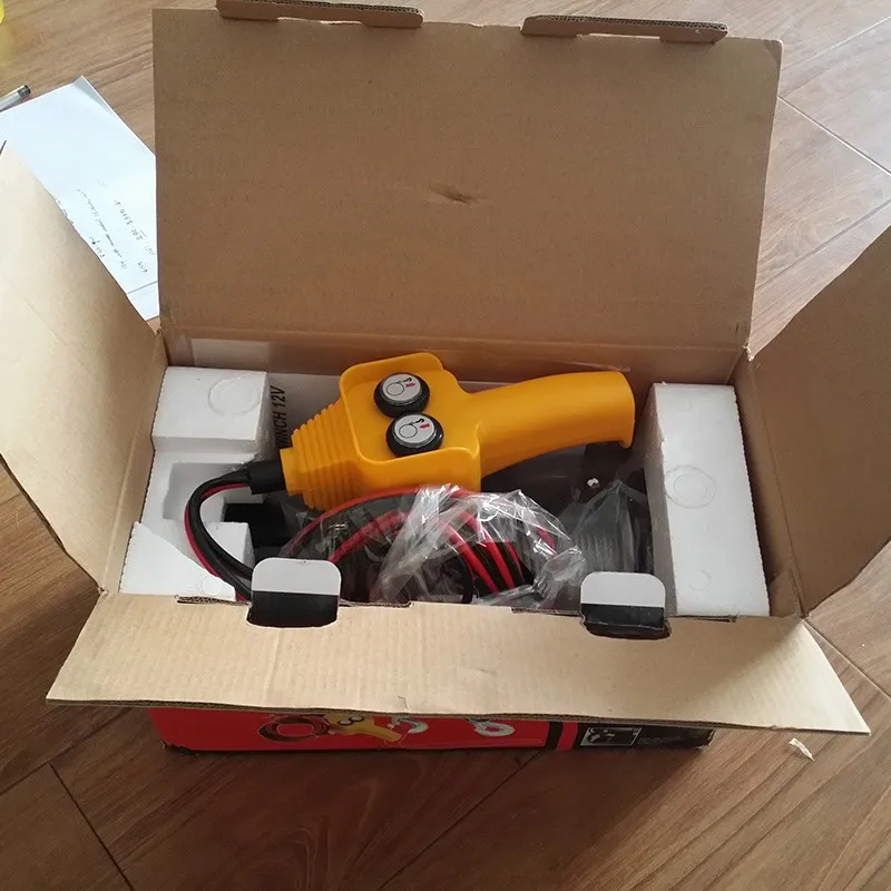 Electric Recovery Winch 12v 12000lbs Heavy Duty 4x4 Frosted Electric ...