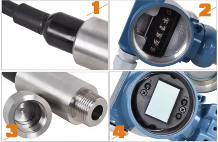 Liquid Level Sensor Submersible Level Gauge Input Level Transmitter - Buy Input Level ...