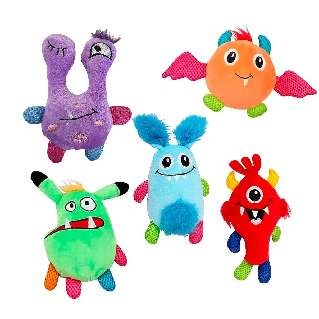Pawise Little Monster Series Cute Pet Interactive Toy Dental Care ...