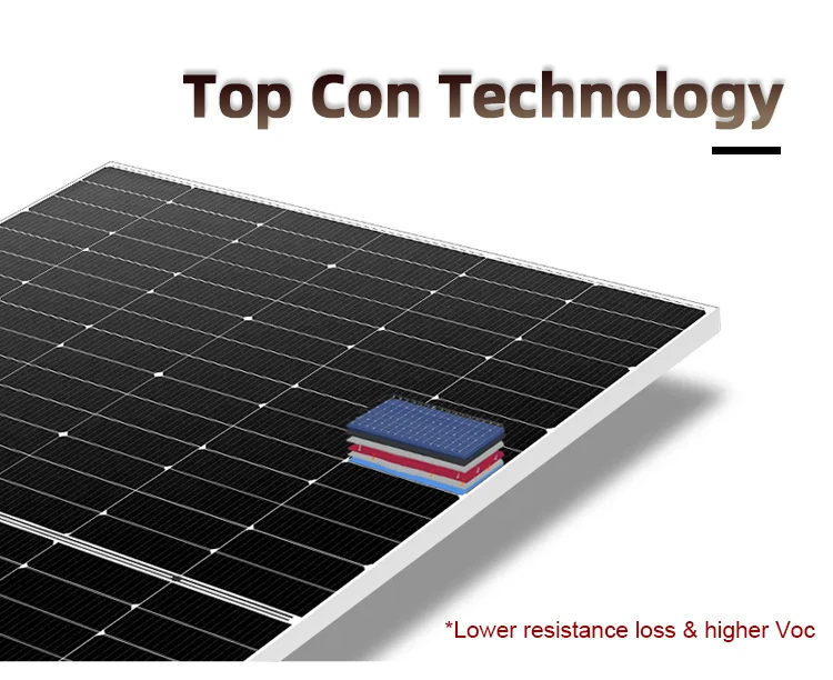 Hjt Topcon N Type Bifacial All Black Solar Panel 560w 565w 570w 575w ...