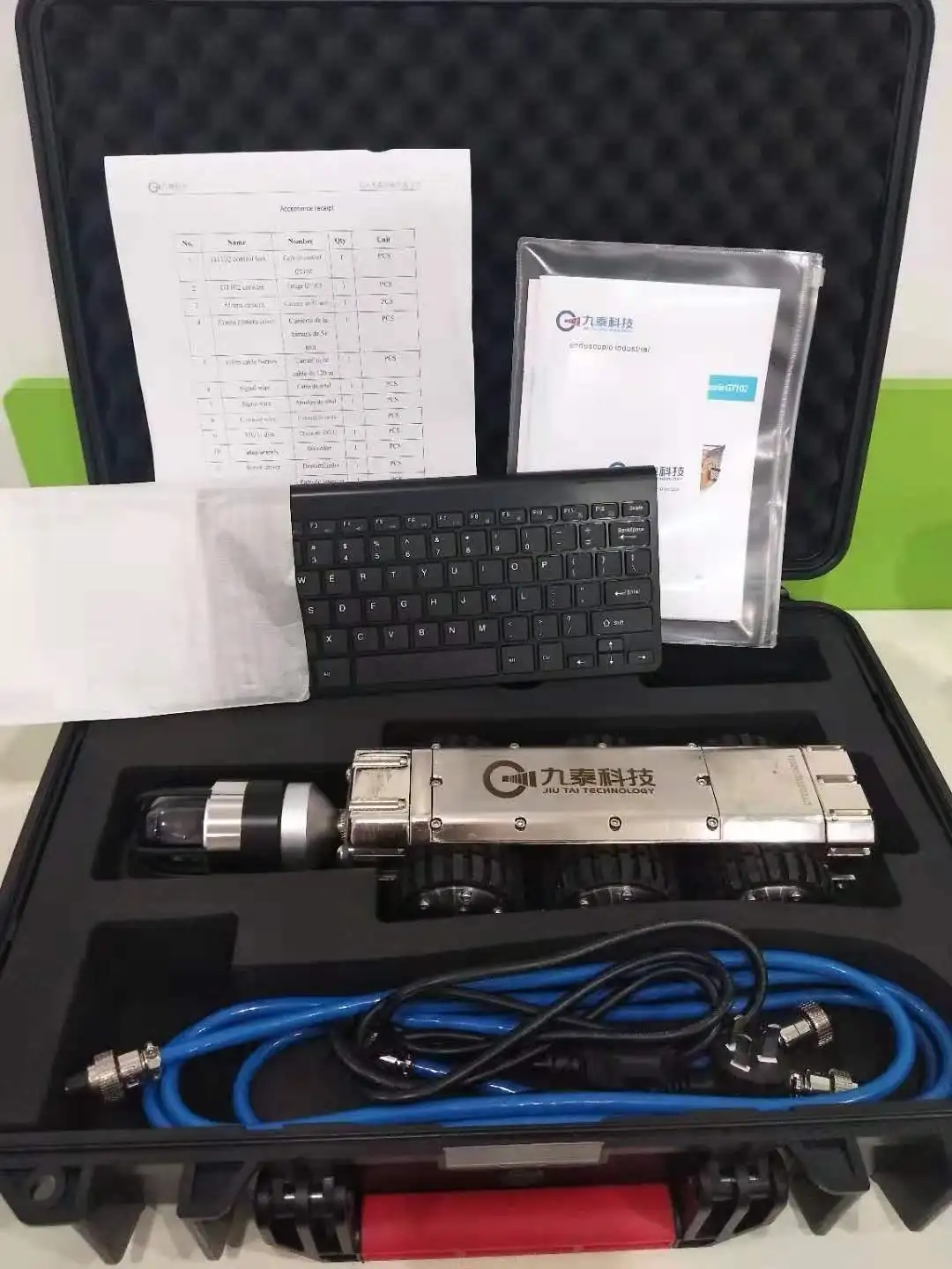 Industrial Pipe Monitoring Inspection Crawler Camera System For Sale ...