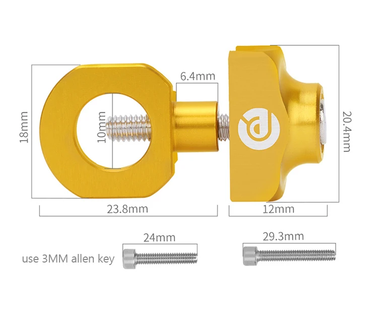 Litepro 14 Inch Folding Bike Single Speed Bicycle Chain Tensioner Anti ...