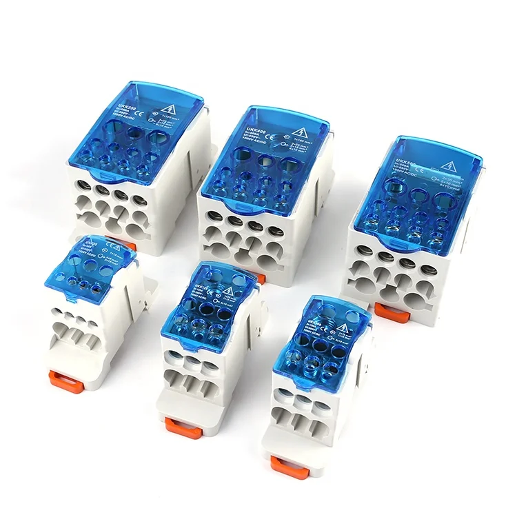 UKK 80A Electrical Wire Connectors Universal Unipolar Single Phase ...