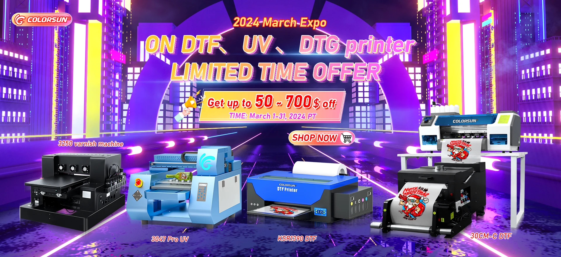 Shenzhen Colorsun Digital Technology Co., Ltd. - UV Printer, DTG Printer