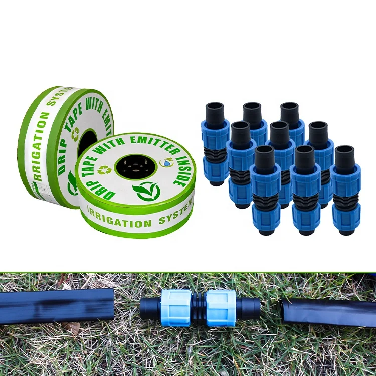 Drip Irrigation Pipe Offtake Universal Adapter Lock Coupling for Flat ...
