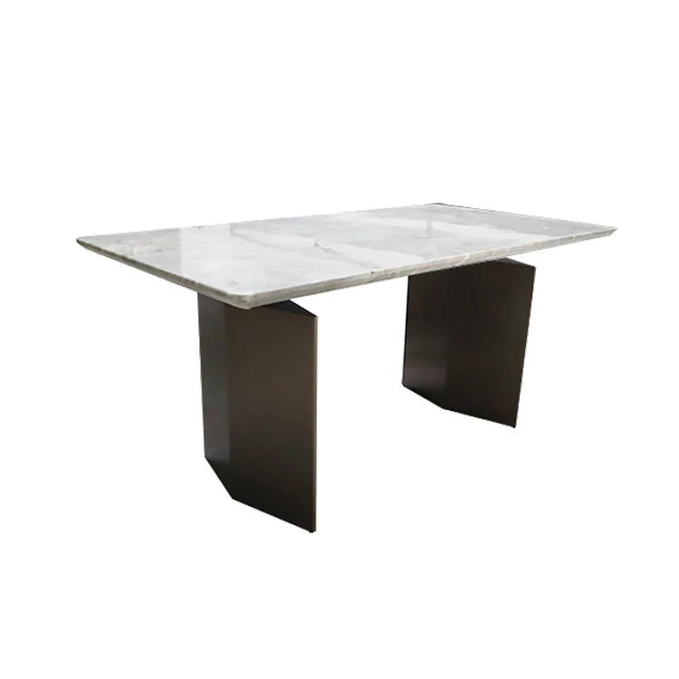 Italian Designed Stainless Steel Table Legs for Dining