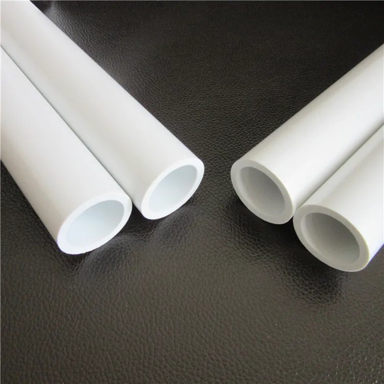 Customizable White PVC Tube Rigid Extruded Plastic Pipe Thicker Wall ...