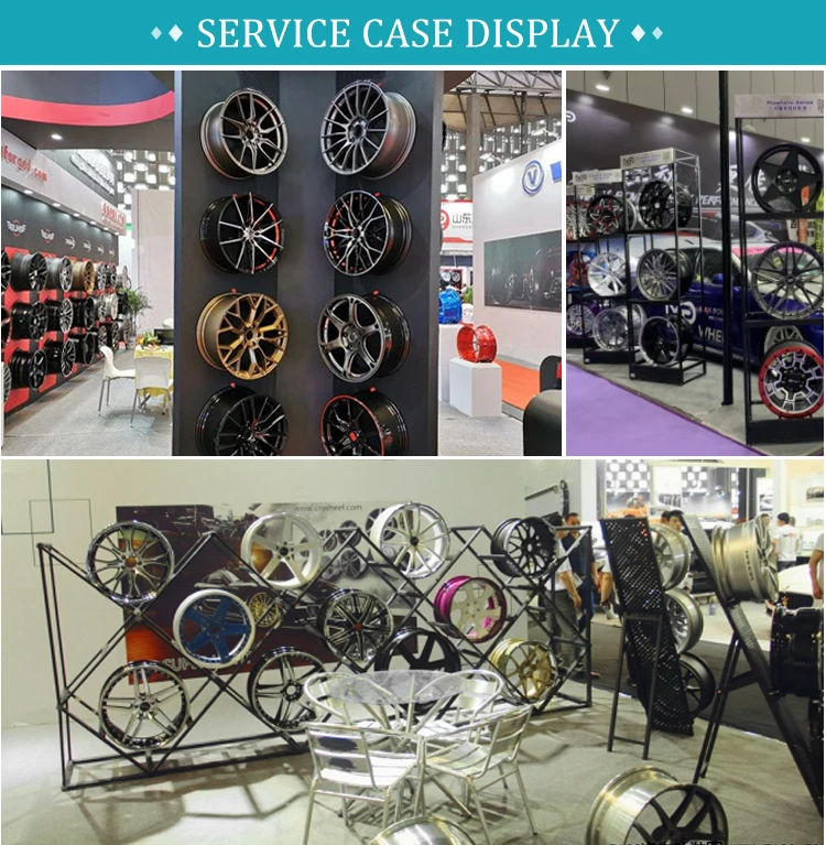 Shop Our Collection of Modern Metal Alloy Car Rim Racks.