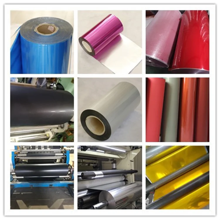 RAL Color PET Aluminum Foil for Self-Adhesive Tapes