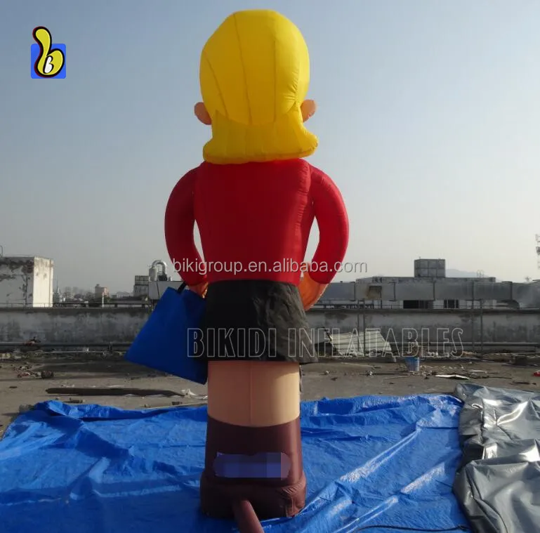 Inflatable Sarah Doll - Fashionable Cartoon Balloon
