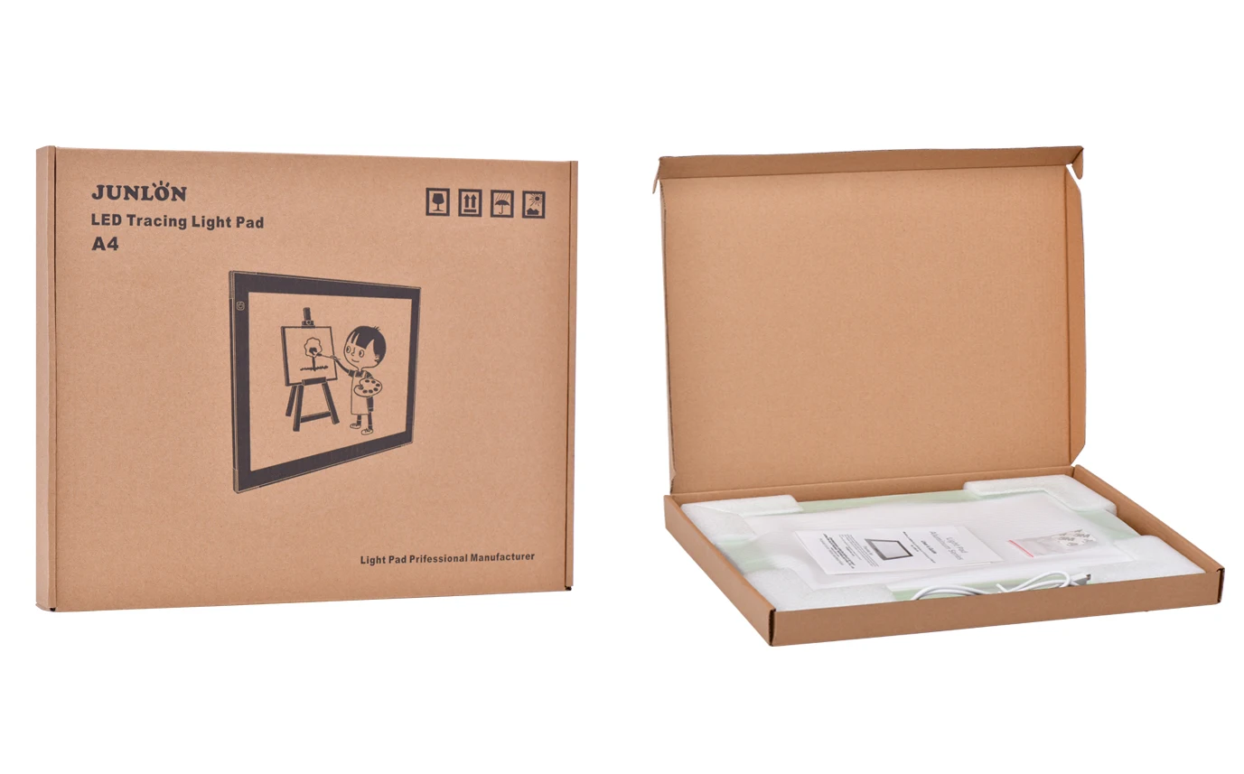 Artist A4 Slim Led Art Stencil Board Light Box Backlit Tracing Table ...