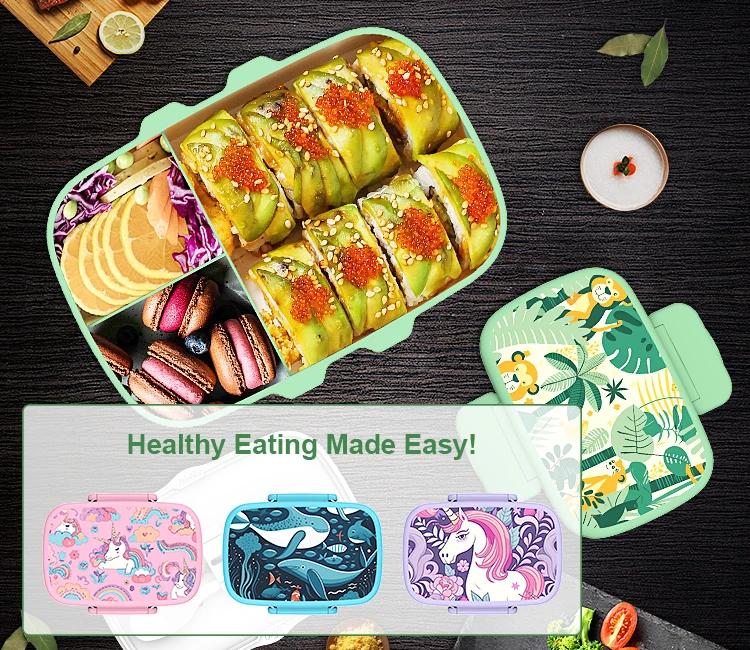 2023 New Trend Back To School Bento Box Promotional Simple 3 ...