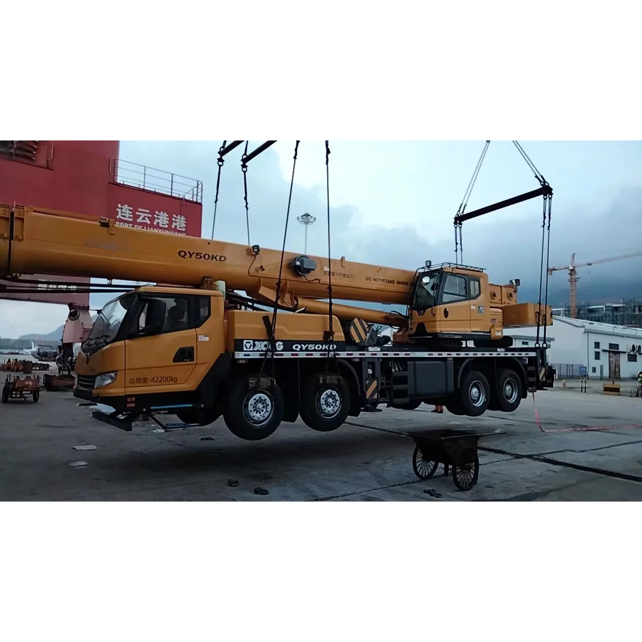 2024 New XCM-G 50 Ton Hot Selling Telescopic Boom Truck Crane QY50KD ...