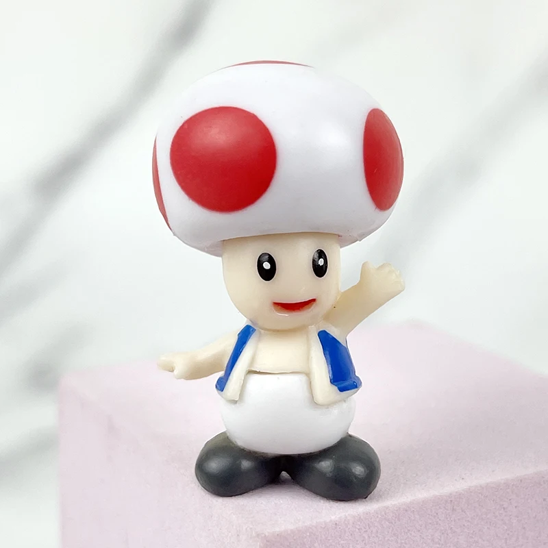 Mini 3-6cm 18pcs/set Wholesale Game Super Mario Bros Mario Toy Mini ...