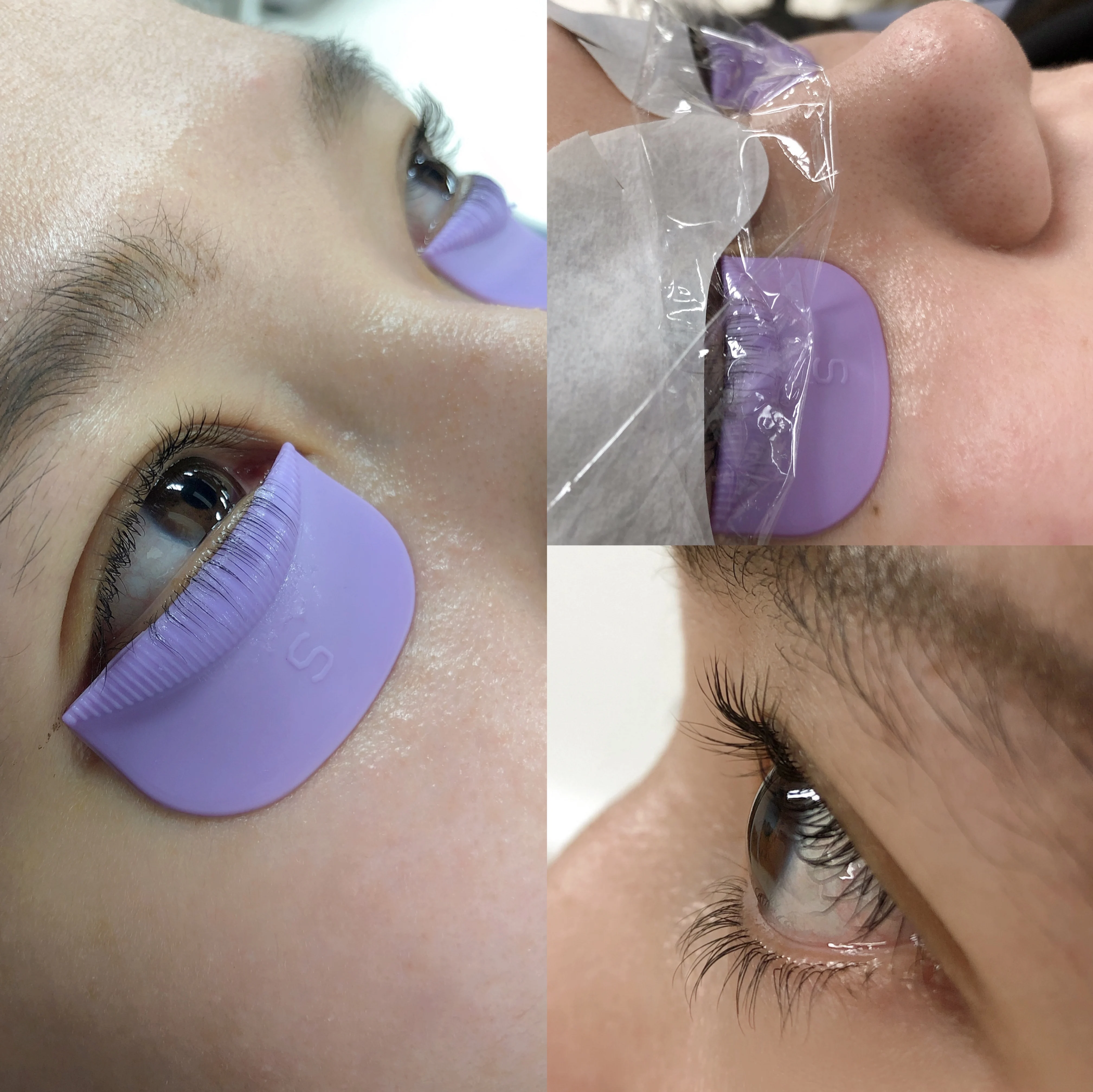 Silicone Lash Lift Silicone Pads,Glueless Self Sticky Eyelash Perm ...