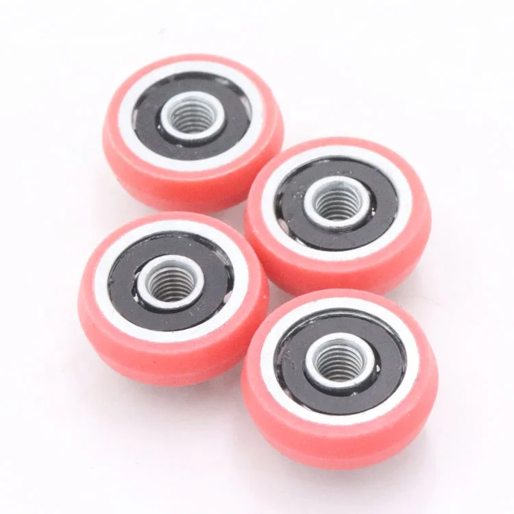 M4 Screw Roller 4*20*6mm Plastic Windows Roller Wheel Factory Custom ...