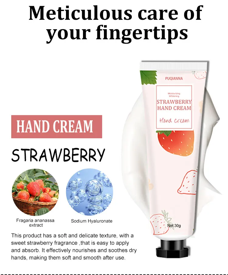 OEM PUQIANNA Factory Cosmetic Hand Lotion - Nourishing & Anti-aging