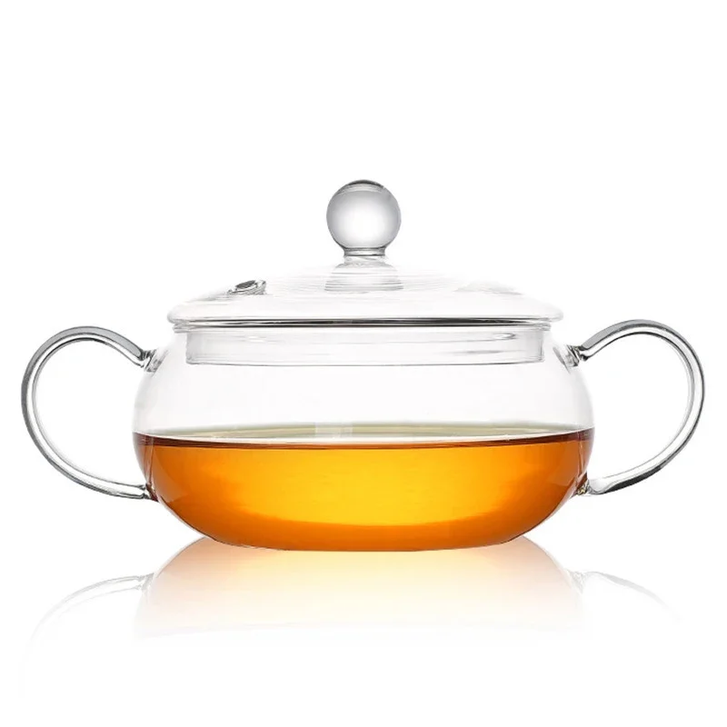 High Borosilicate Resistant Glass Cooking Pot Clear Glass Pots With ...