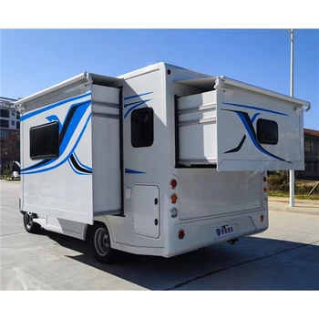 Iveco 4x2 Electric Double Expanding Large Living Room Luxury Rv Caravan ...