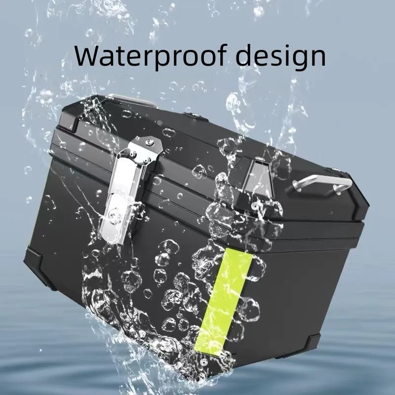 Top Grade Waterproof Motorcycle Trunk 36l/45l/57l Motorcycle Tail Box ...