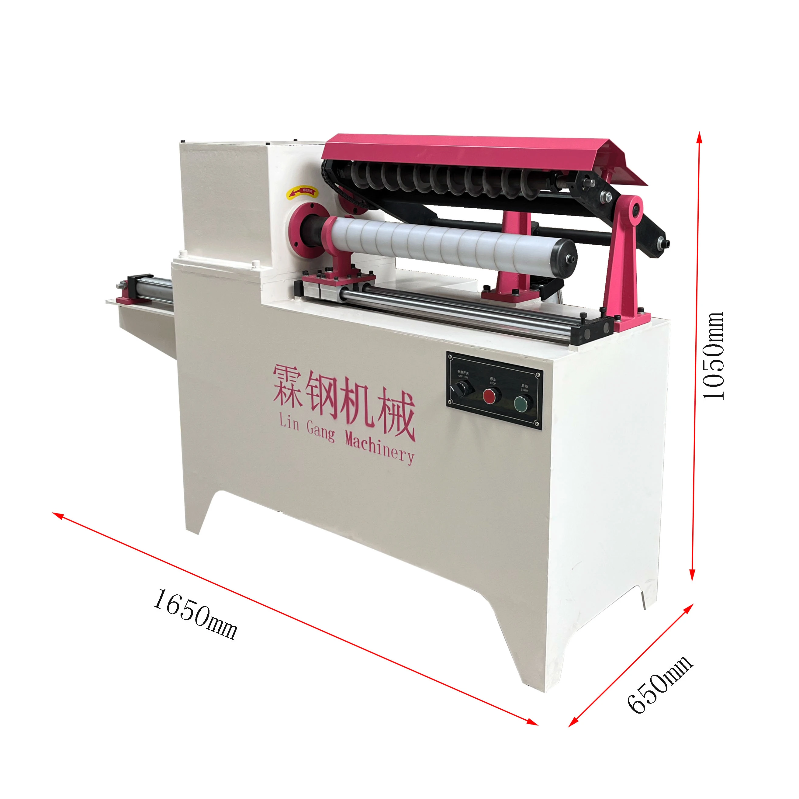 Factory direct selling knife shaft sprocket drive paper tube cutting ...