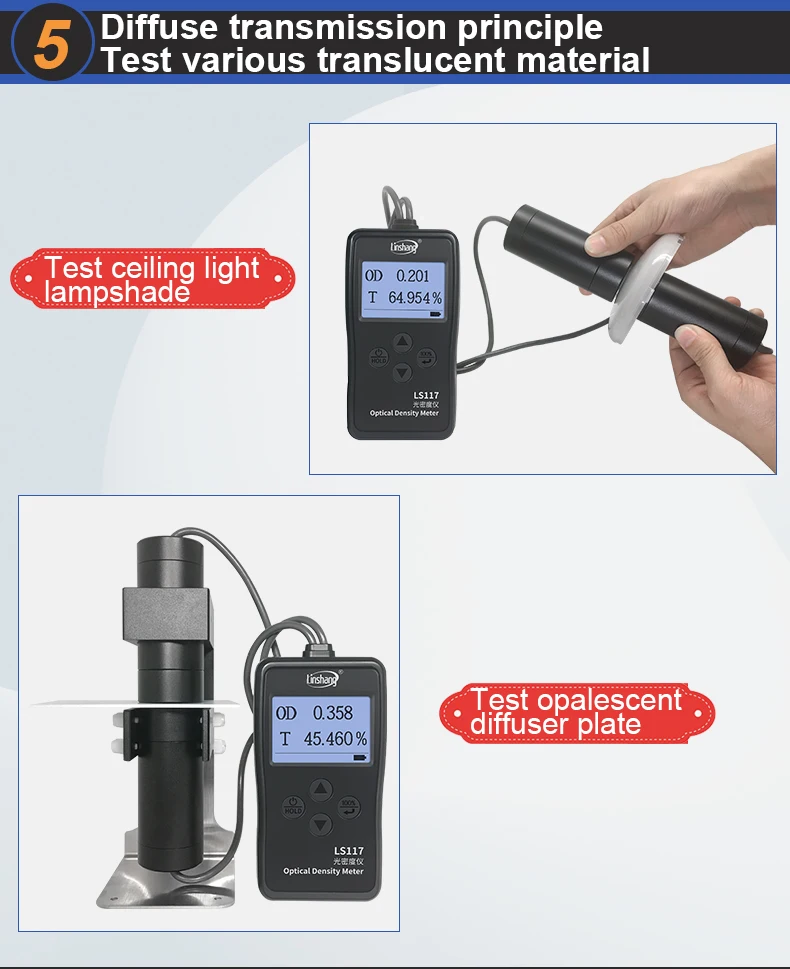Linshang LS117 Optical Density Meter - Accurate & Reliable