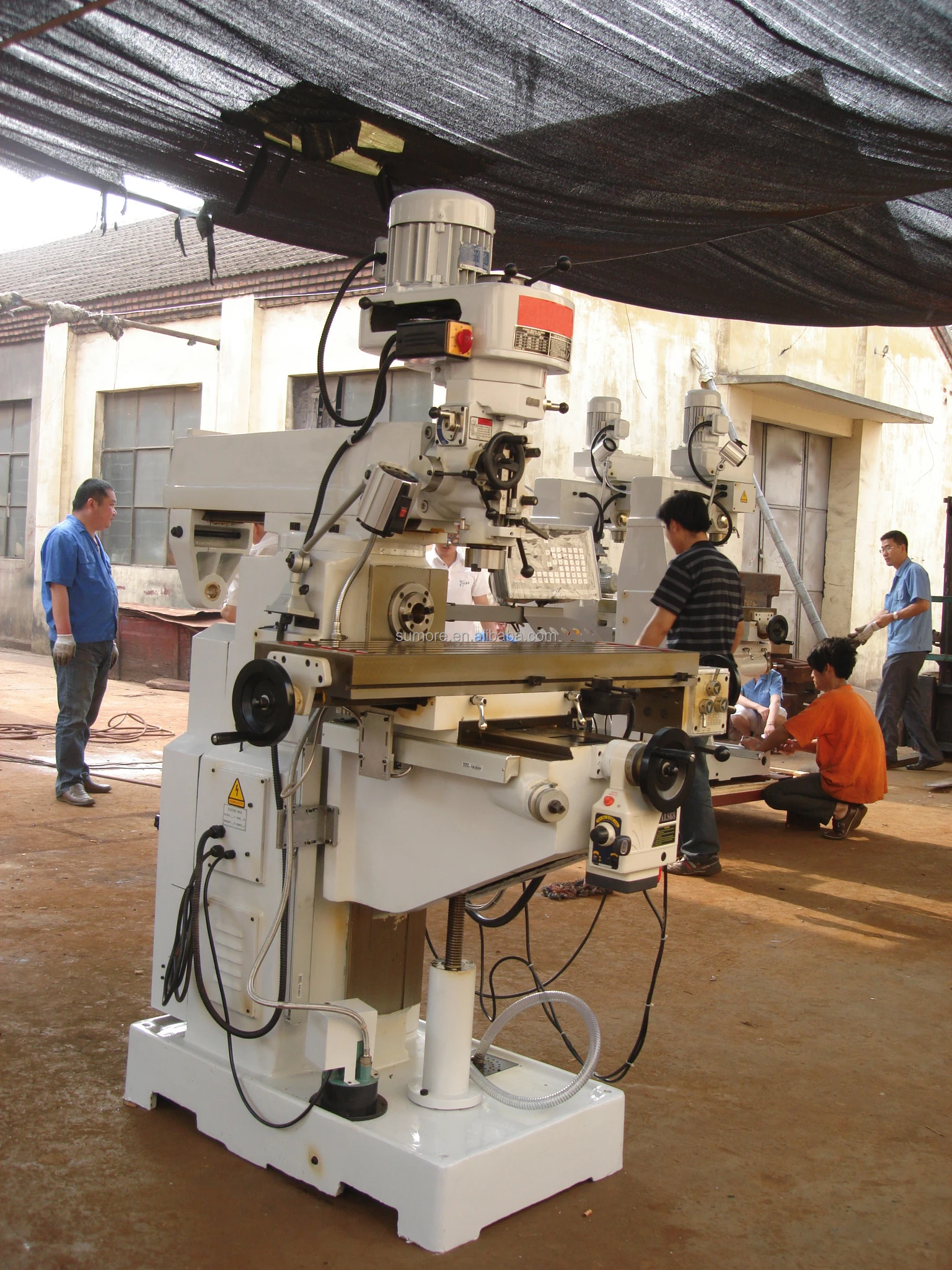 Sumore Vertical Metal Milling Machines Fresadora 3hp China Turret ...