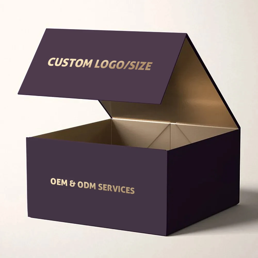 Custom Logo Premium Gift Box - Luxury & Sustainability