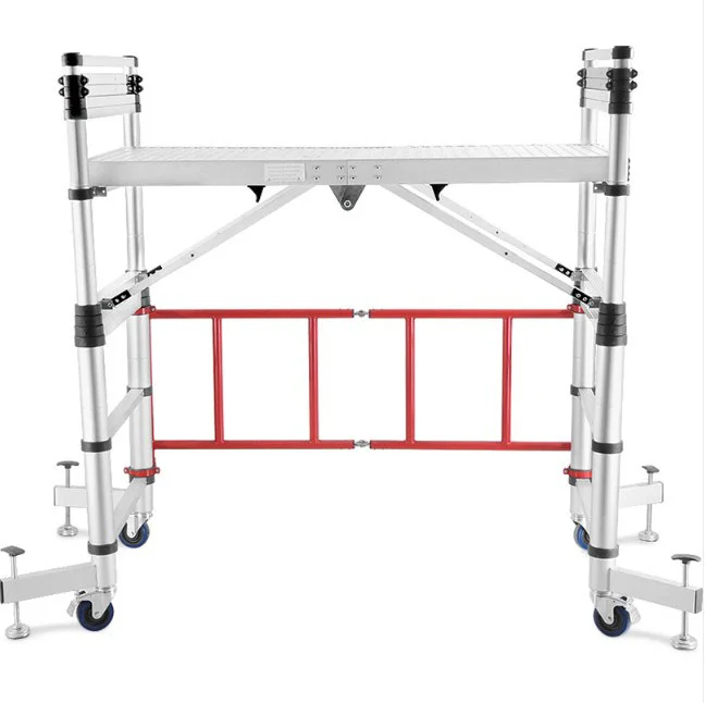 3M Aluminum Telescoping Scaffold Tower Ladder - Mobile Folding Scaffold ...
