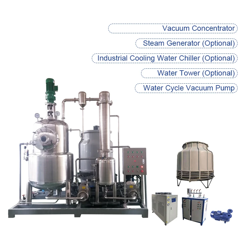 Valuen Gmp-compliant 200l Vacuum Concentration Tank For Herbal ...