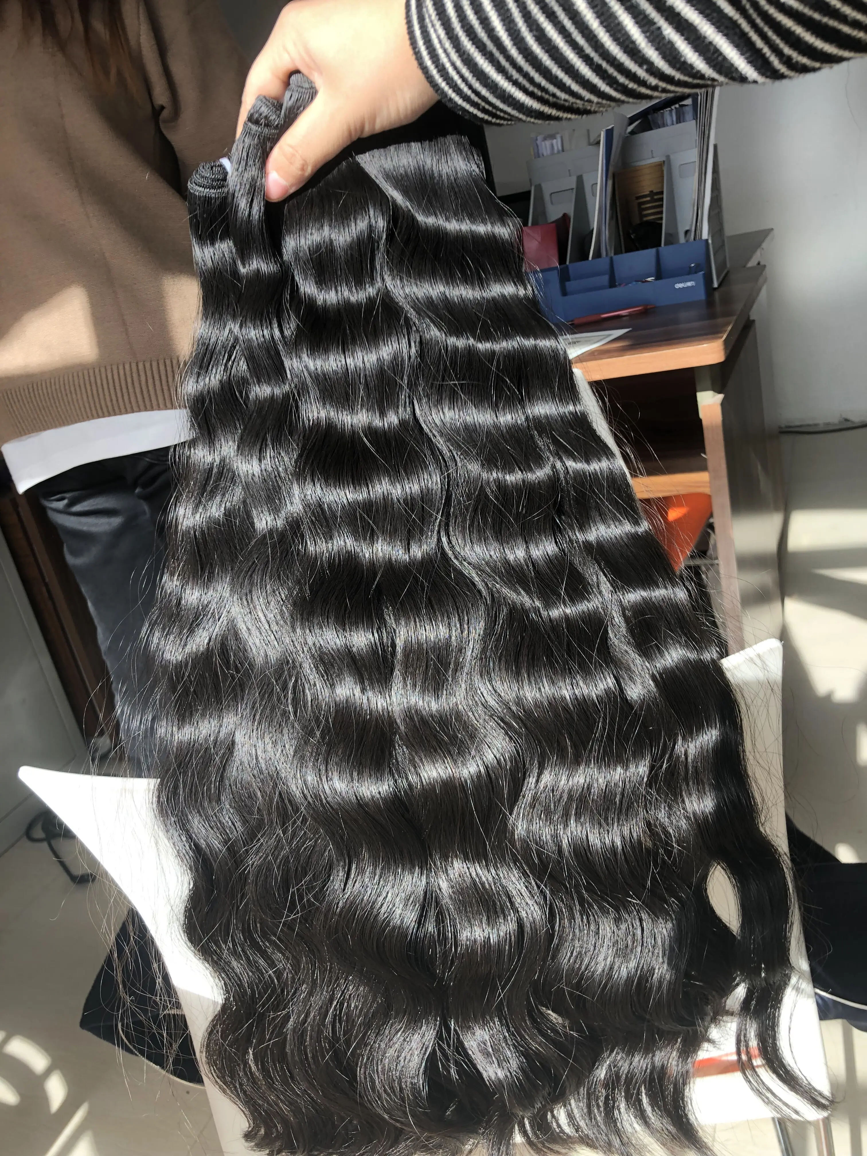 Raw Indian Hair Bundles Vendor Unprocessed Virgin Cuticle Aligned ...