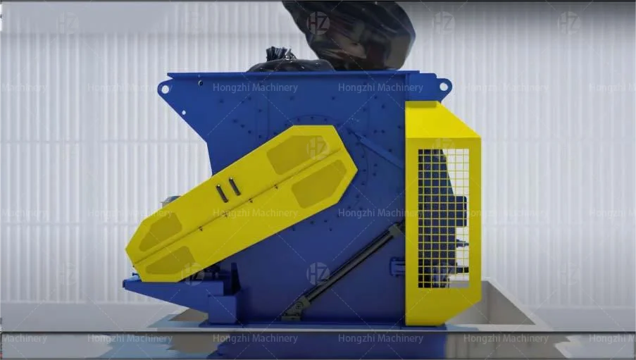 Automatic Bag Opener for Household Waste Recycling