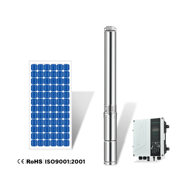 Shiyuan Bomba Sumergible Solar 3 Inch 750w 1hp Submersible Solar ...
