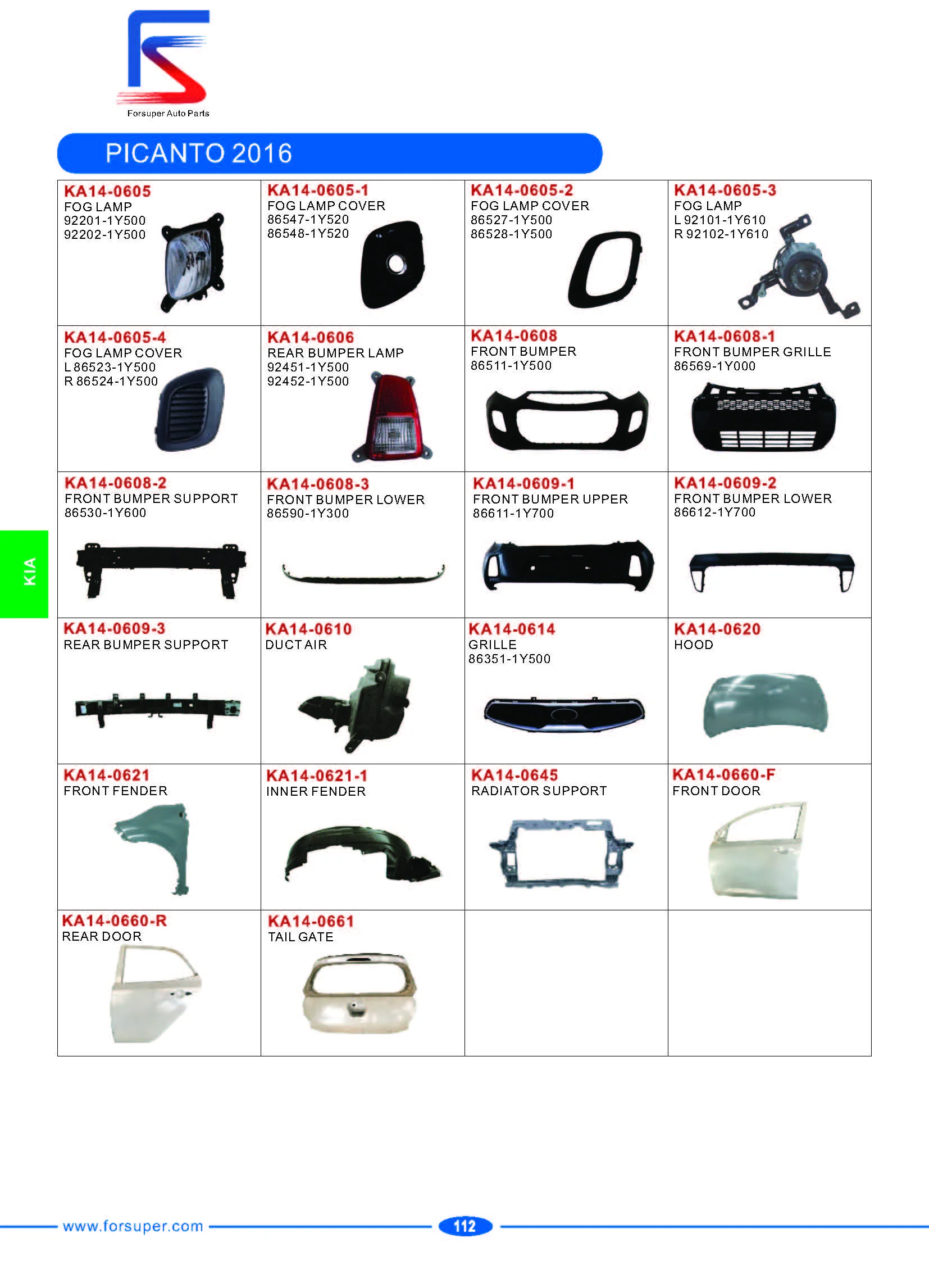 86611-1Y700 Rear Bumper for KIA PICANTO 2016 Auto Parts| Alibaba.com