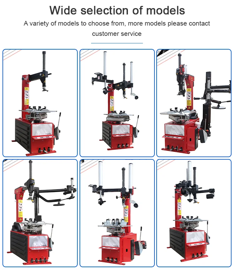 Full Automatic Tire Changer Swing Arm Auto Tyre Changer Full-auxiliary ...