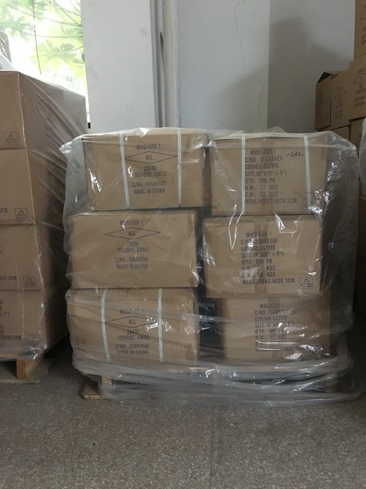 Custom Large Pallet Transparent clear Pe Plastic Packaging Pallet Cover ...