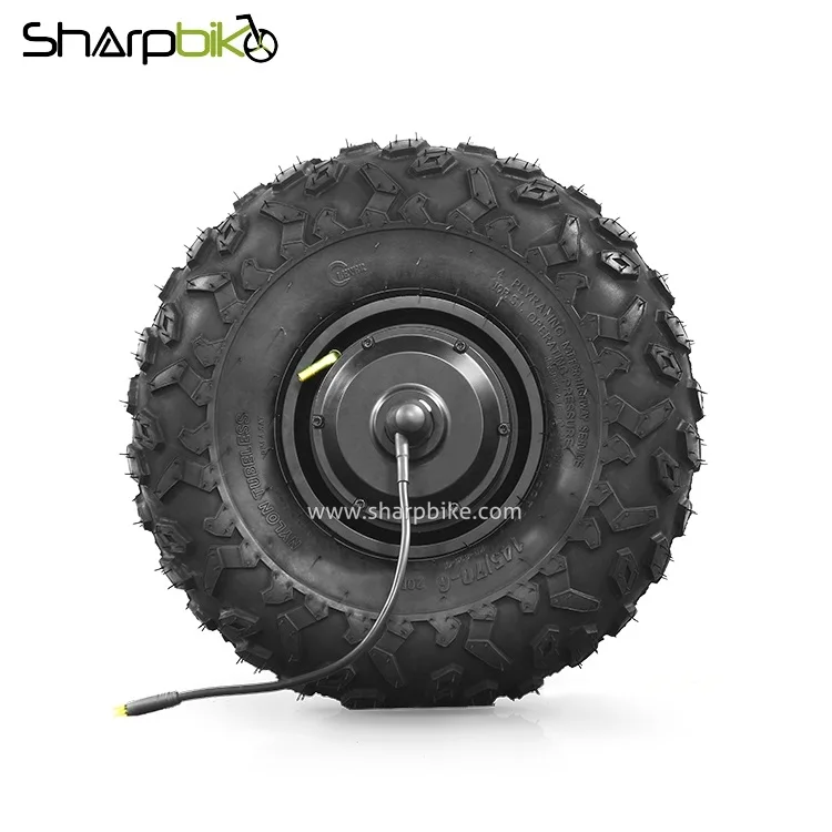 Low Speed 4-7km/h 14.5 Inch Geared Hub Motor for Electric Wheelbarrow