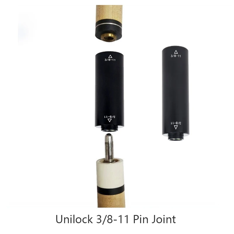 Unilock 3/8-11 Pin Joint - Versatile Cue Extension for Pool