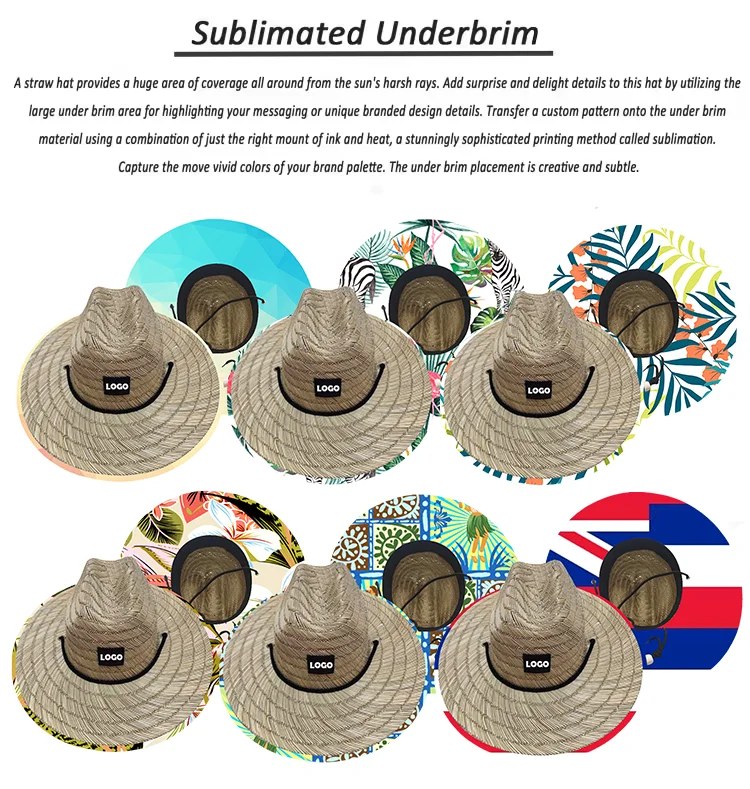 Colorful Large Brim Single Color Straw Hat Sun Protect Straw Hat Travel ...
