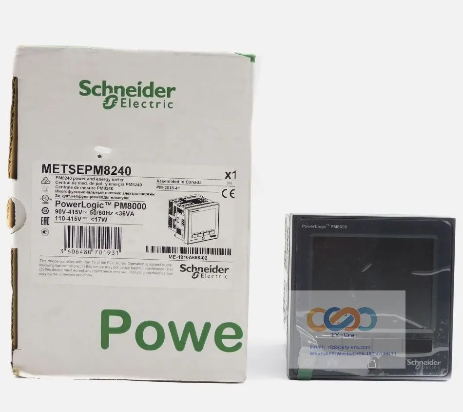 Electric Metsepm8240 Power Logic Pm8240 Power Meter - Buy Plc Program ...