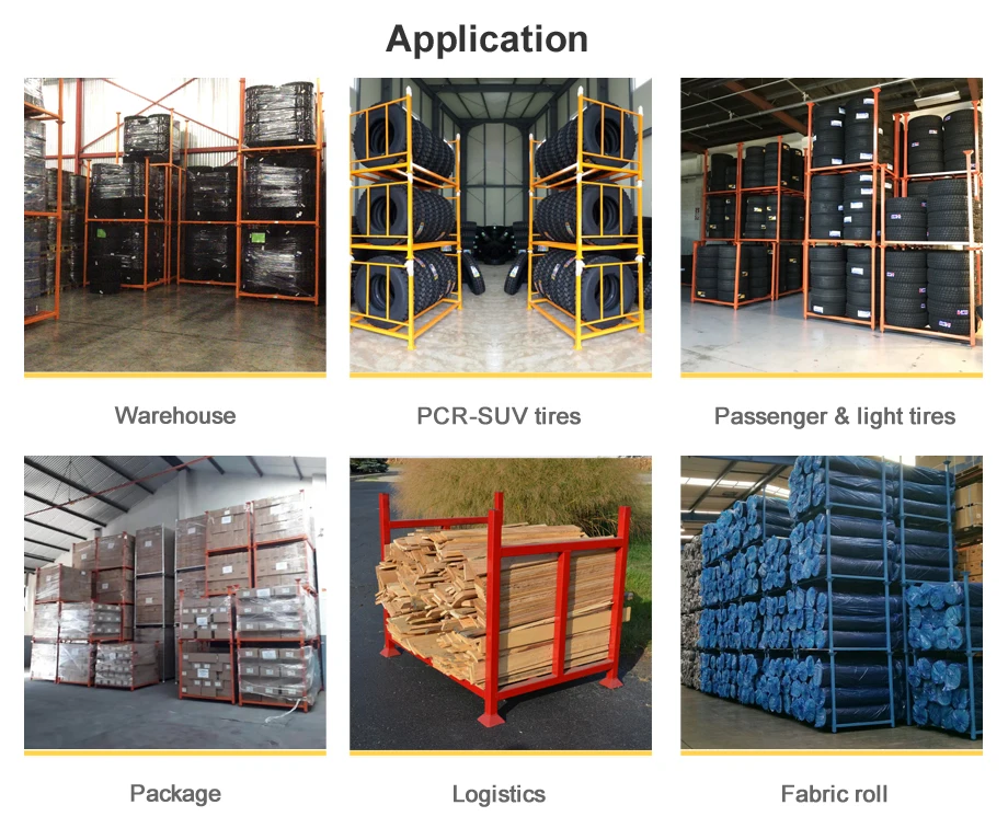 Heavy Duty Industrial Racking System for Tire Storage