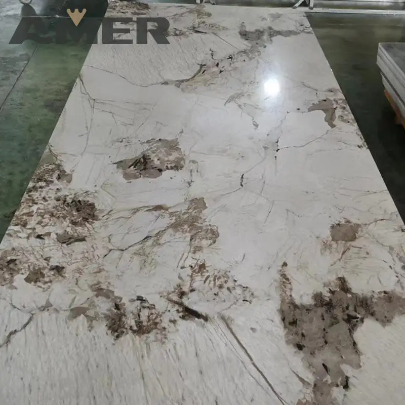 Amer 3d Design Pvc Marble Sheet Marble Alternative Panel 3mm Pvc Uv ...