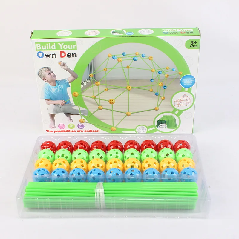 Expand Children Imagination Brain Game Building Play Set Insert Beads ...