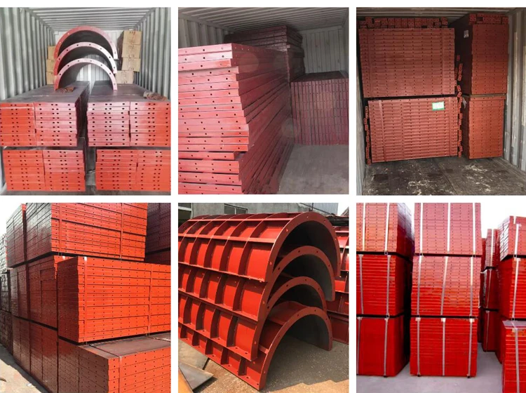 Adjustable Steel Formwork for Concrete Column Walls - Durable Metal ...