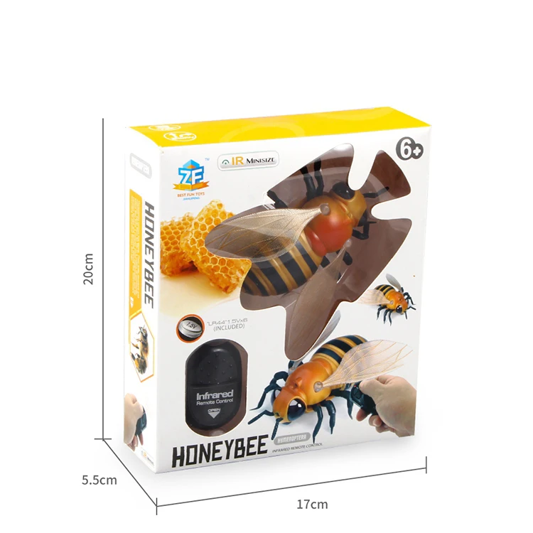 Rc Insect Infrared Remote Control Toy Rc Flying Bee With Light - Buy Rc ...