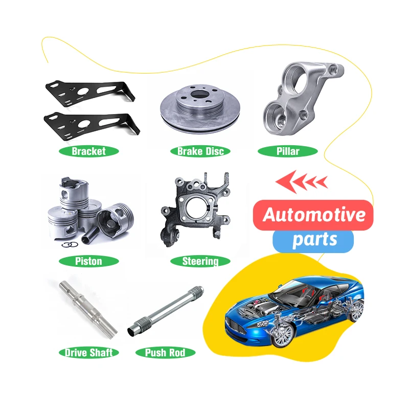 Non-standard Metal Component Parts CNC Machined Parts for Automobile ...