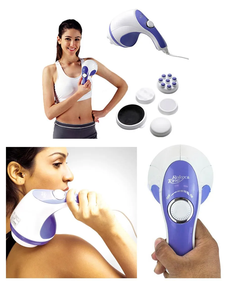 Massager Relax Professional Body Sculptor Spin Tone Push Fat Massager ...