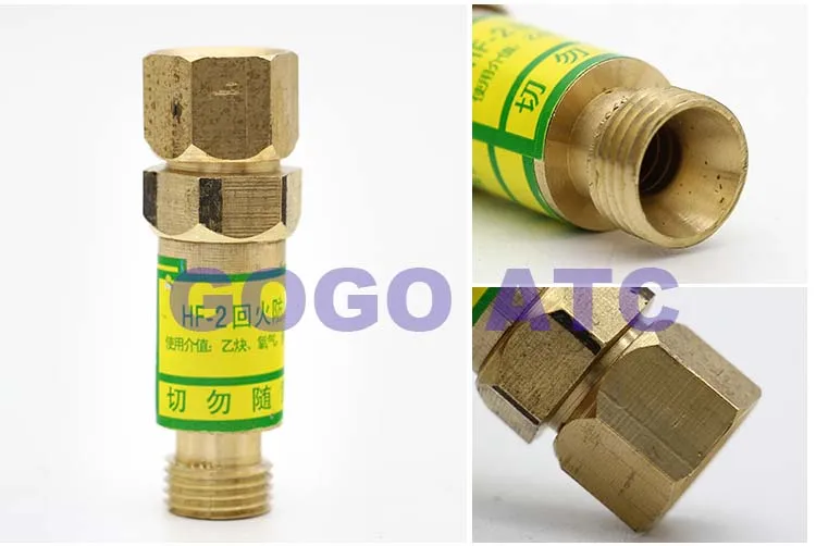 HF-2 Oxygen Acetylene Propane Pressure Reducing Check Valve Tempering ...