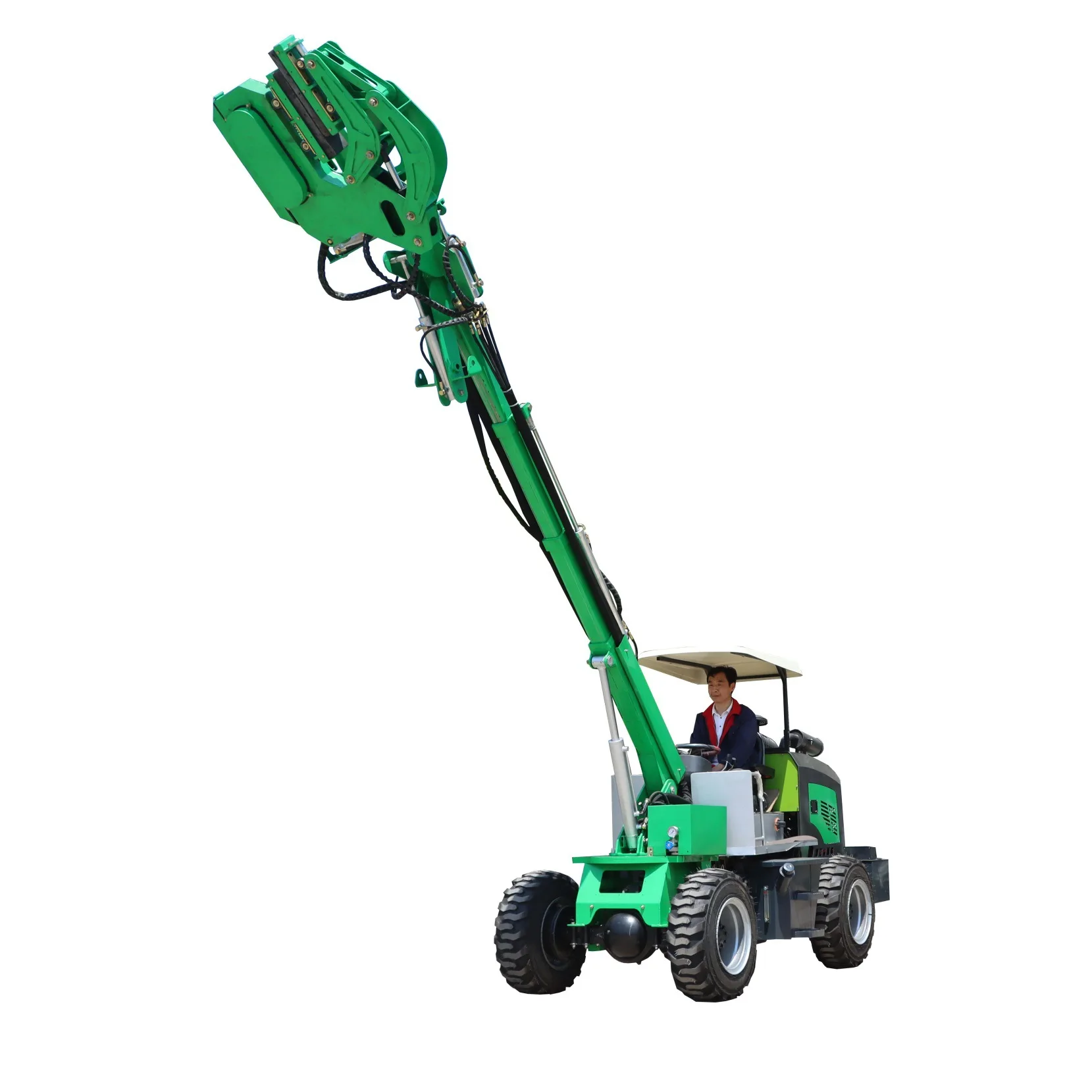 Olive Tree Shaker Loader Hazelnut Vibrating Picker Pecan Fruit ...